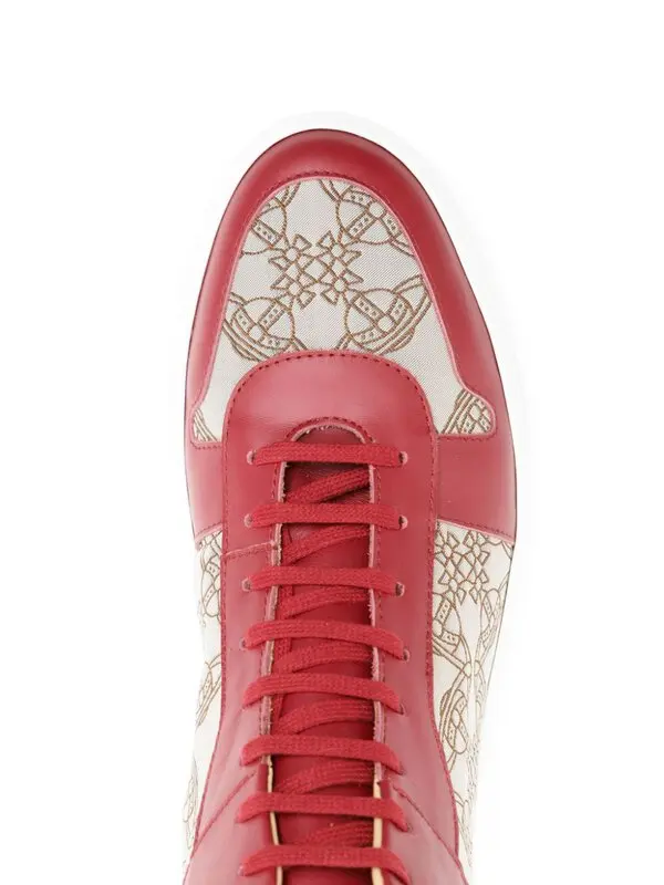 VIVIENNE WESTWOOD Orb Logo High-top Sneakers