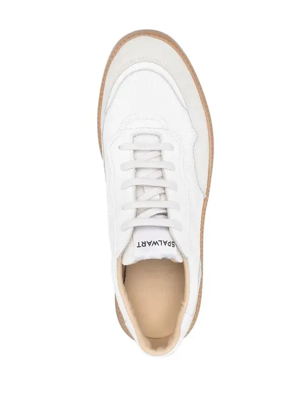SPALWART Panelled Low-top Sneakers - White