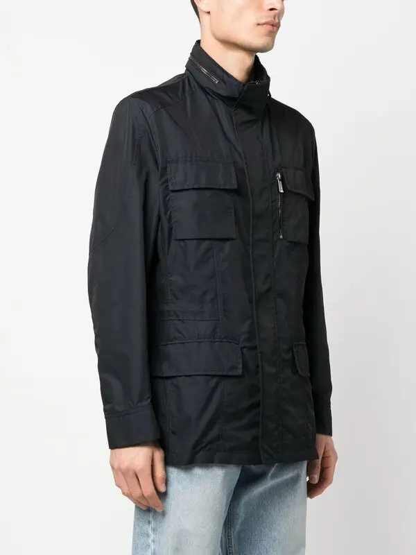 MOORER Detachable Hood Military Jacket