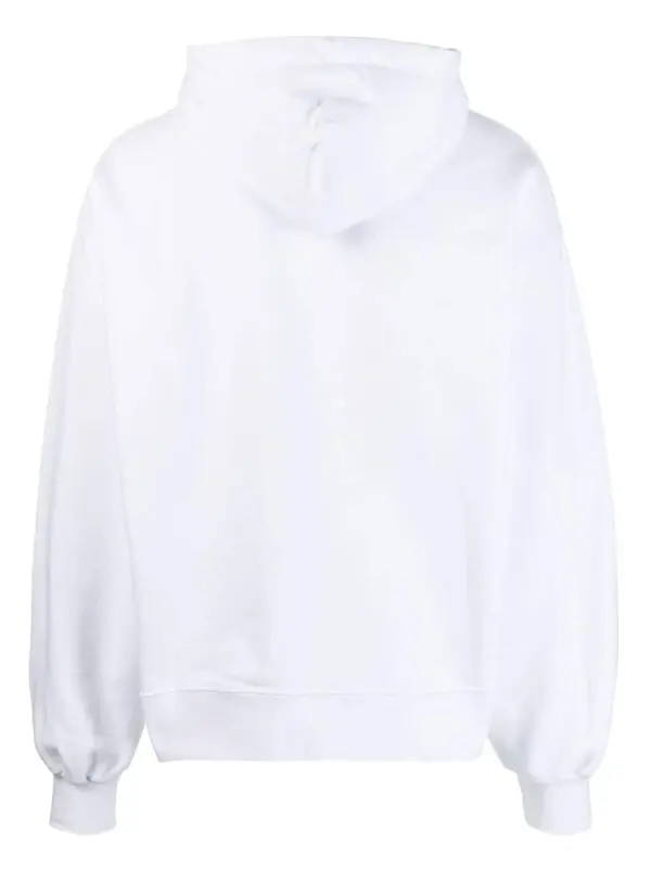 Gcds Logo-print Cotton Hoodie