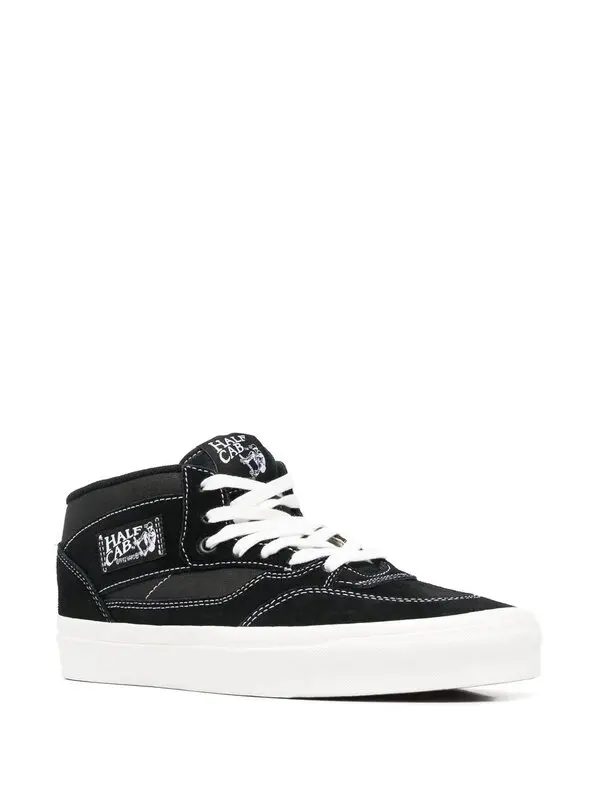 VANS Side Logo-patch High-top Sneakers - Black