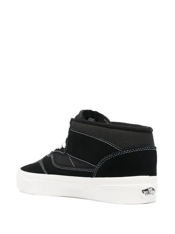 VANS Side Logo-patch High-top Sneakers - Black