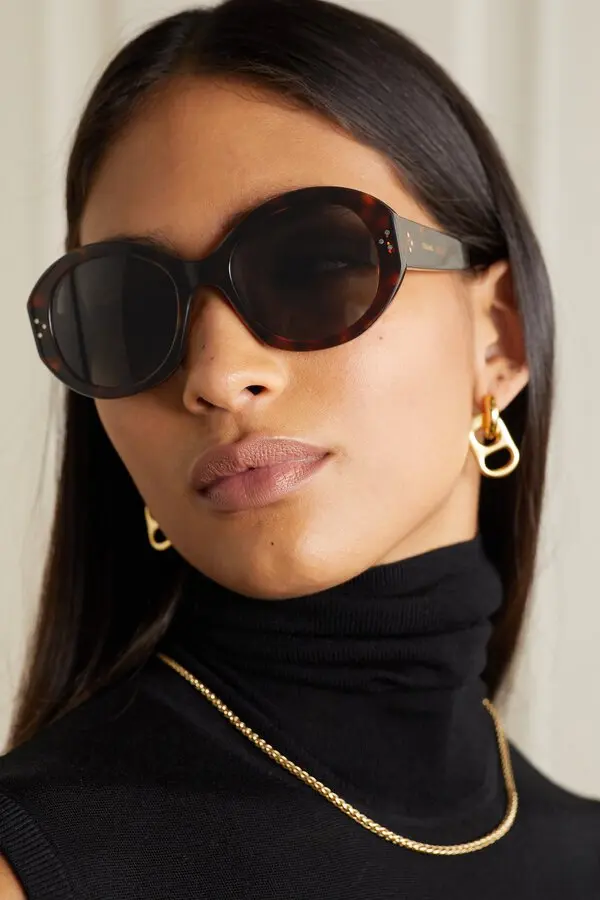 Celine Oversized Round-frame Sunglasses