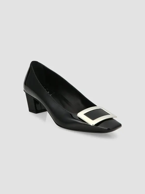 ROGER VIVIER 45mm Patent Leather Pumps