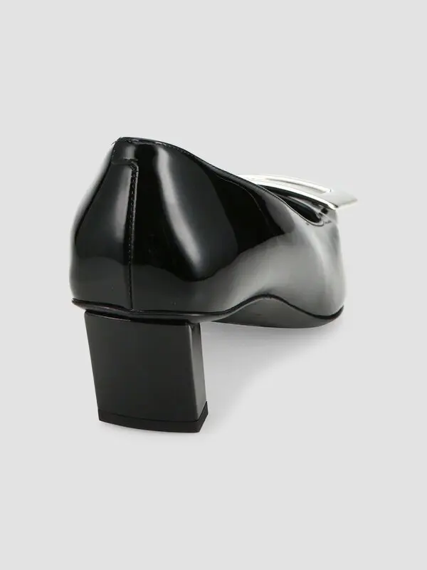 ROGER VIVIER 45mm Patent Leather Pumps