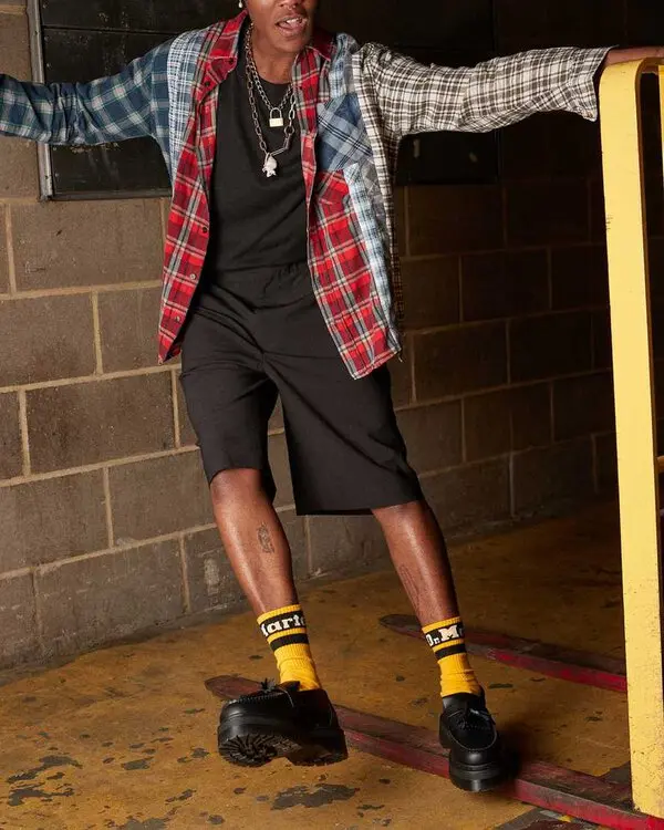 Dr. Martens Vegan Adrian Felix Platform Loafers