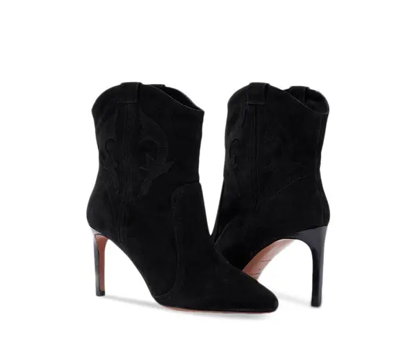 Ba&sh Caitlin High Heel Booties - Noir