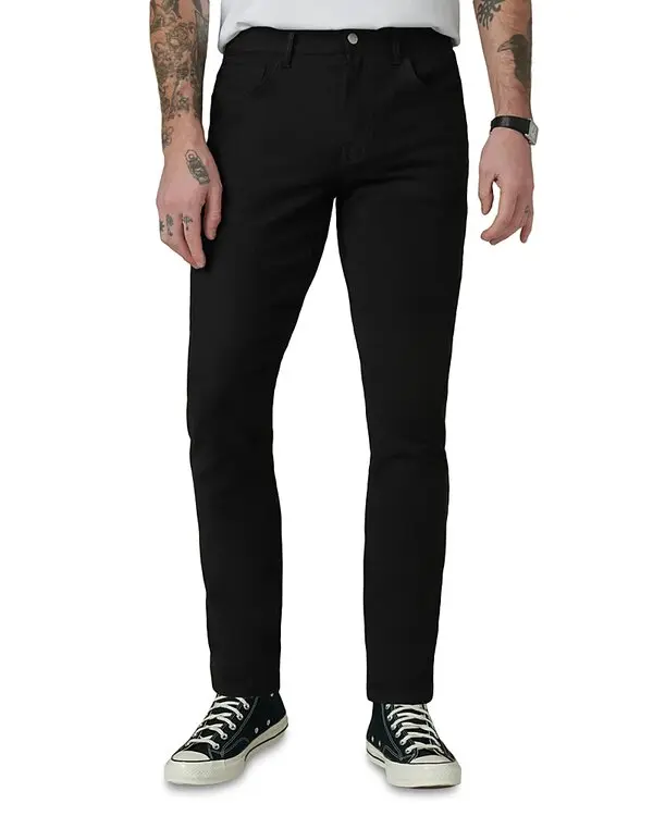 Joe's Jeans Slim Fit Asher French Terry Pants - Black