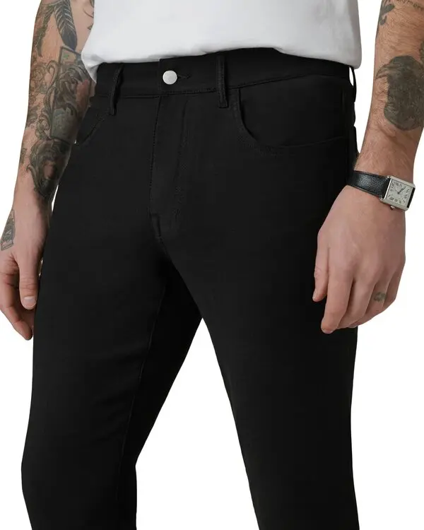 Joe's Jeans Slim Fit Asher French Terry Pants - Black
