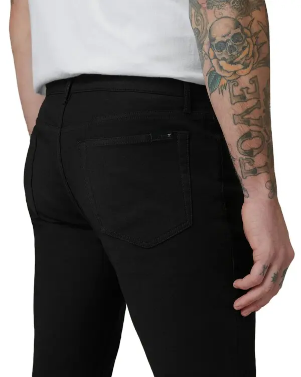 Joe's Jeans Slim Fit Asher French Terry Pants - Black