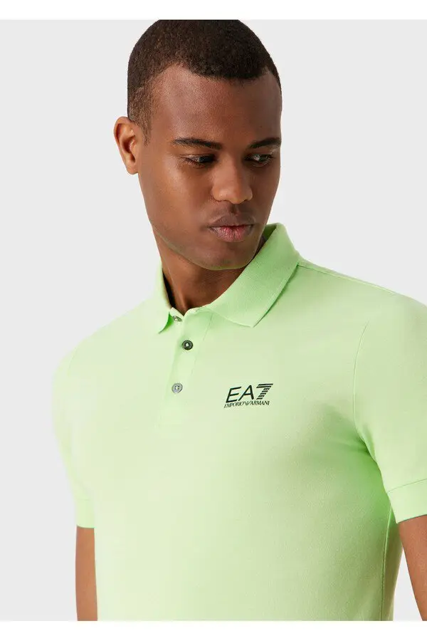 Emporio Armani Core Identity Stretch-cotton Polo Shirt