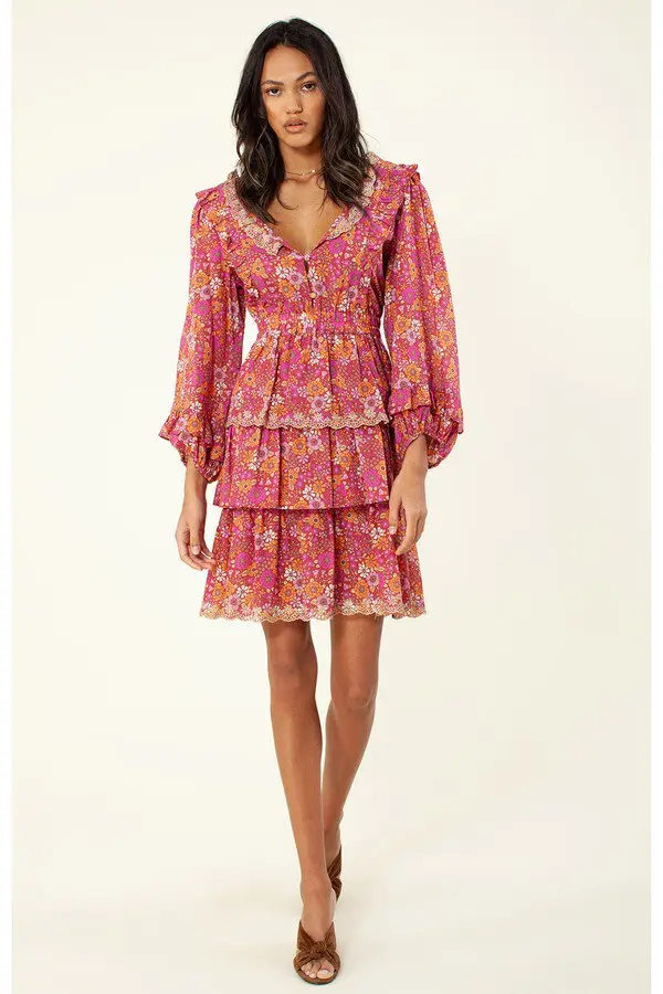 heart eyes mini dress free people We The Free Overall Smock Mini - Heart Eyes