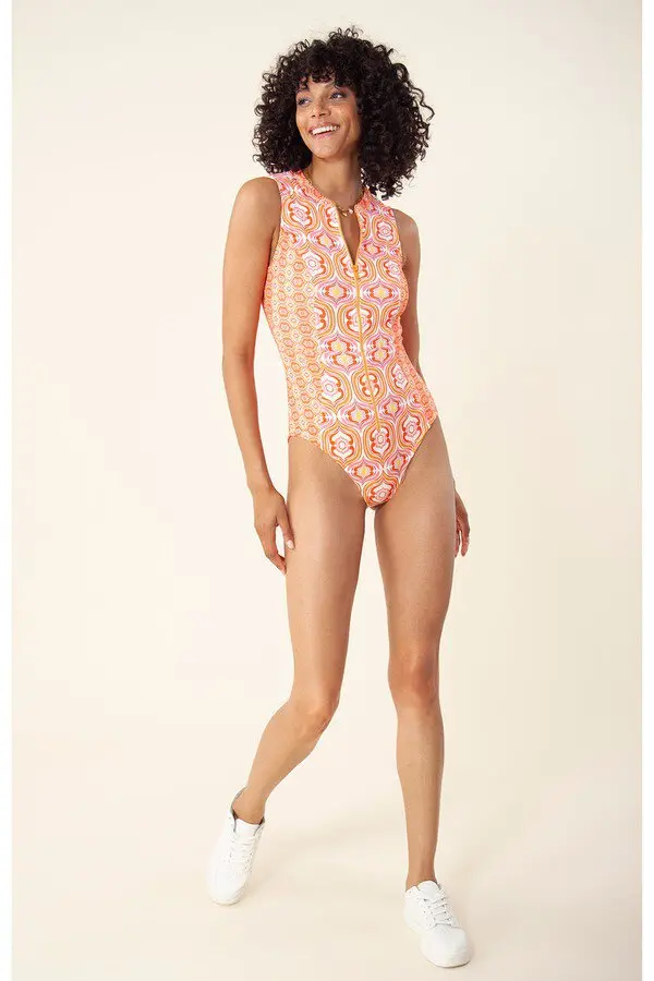 Hale Bob Shivani Swimsuit - Orange