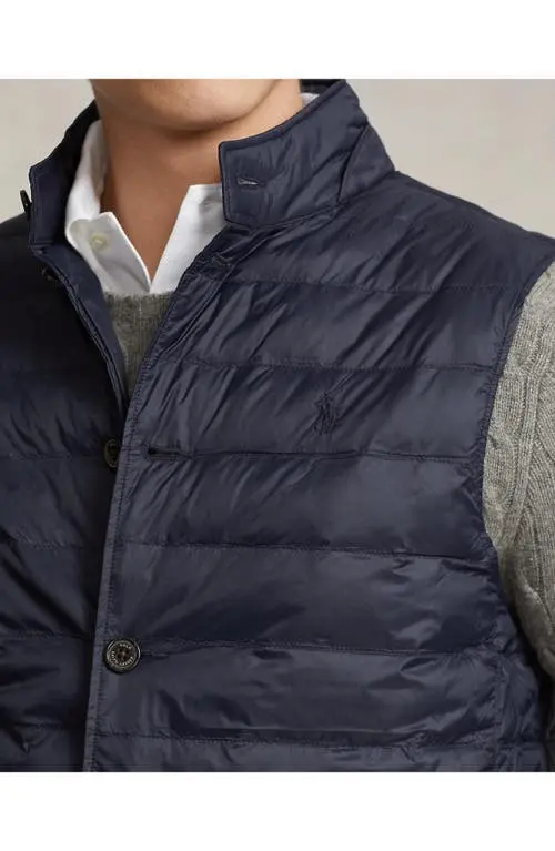 Ralph Lauren Water Repellent Nylon Puffer Vest