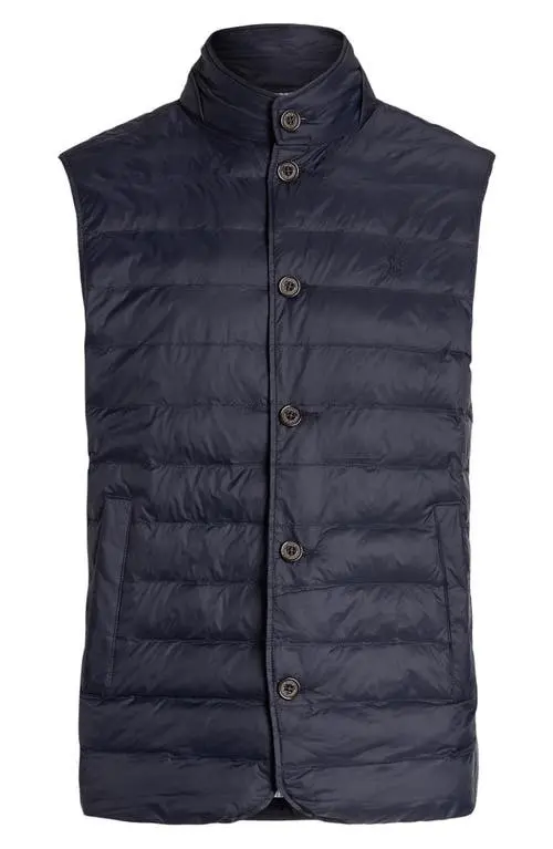 Ralph Lauren Water Repellent Nylon Puffer Vest