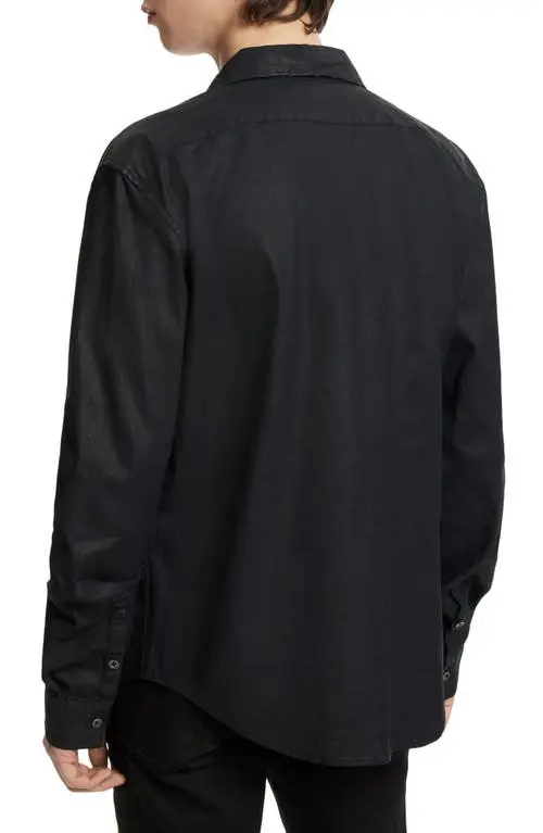 John Varvatos Slim Fit Button-up Shirt Jacket