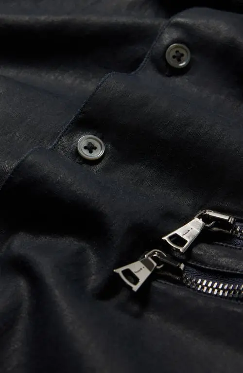 John Varvatos Slim Fit Button-up Shirt Jacket