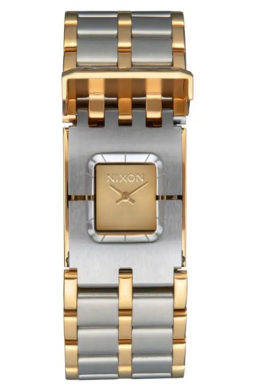 Nixon Confidante Bracelet Watch - Silver/gold