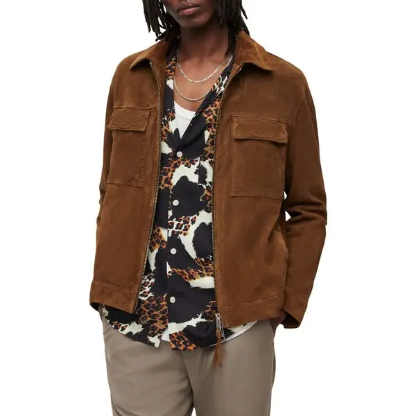 ALLSAINTS Cozza Suede Jacket