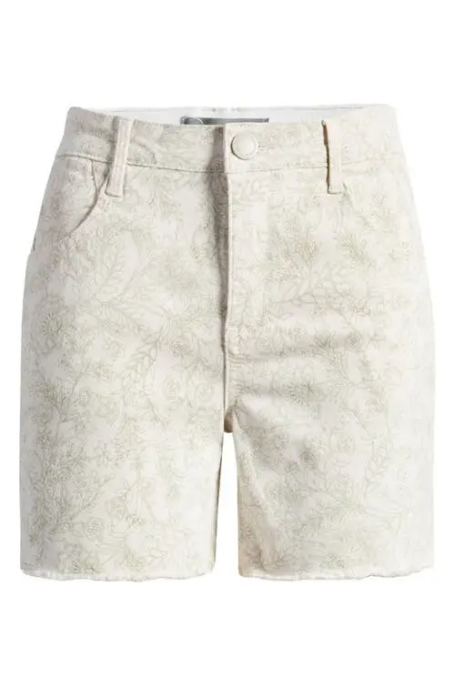 Wit & Wisdom Ab'solution Floral High Waist Shorts