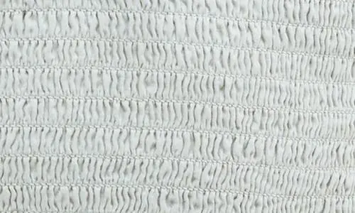 BDG URBAN OUTFITTERS Nova U-neck Smocked Waist Cotton Top