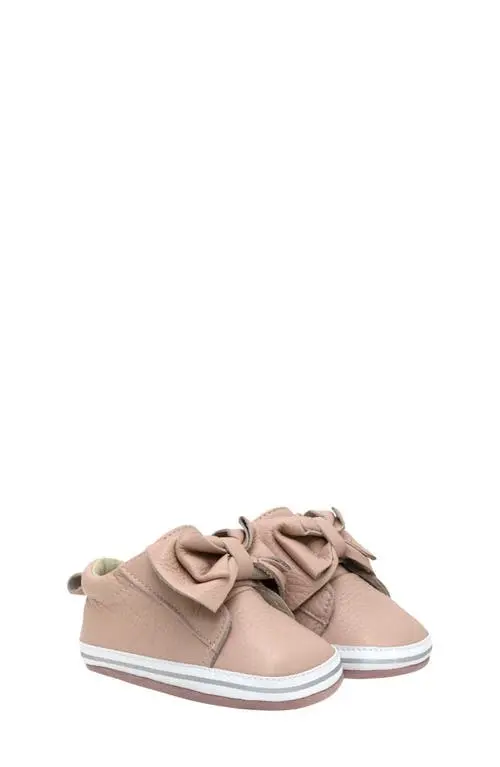 Robeez® Aria Leather Bootie - Light Pink