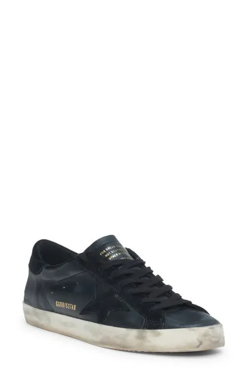 GOLDEN GOOSE Super-star Low-top Sneakers - Black