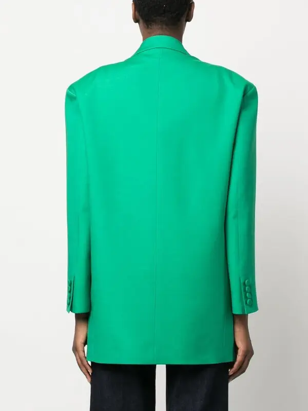 Valentino Garavani Crepe Couture Double-breasted Blazer