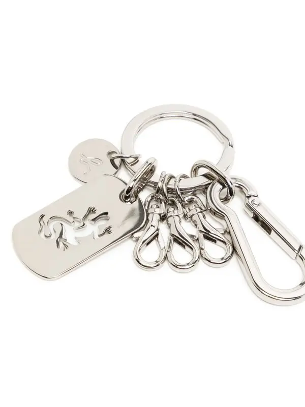 AGNES B. Cut-out Logo Detail Keychain