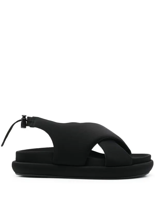 GIABORGHINI 40mm Padded Sandals - Black