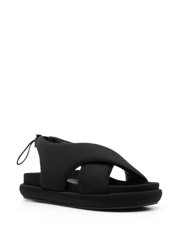 GIABORGHINI 40mm Padded Sandals - Black