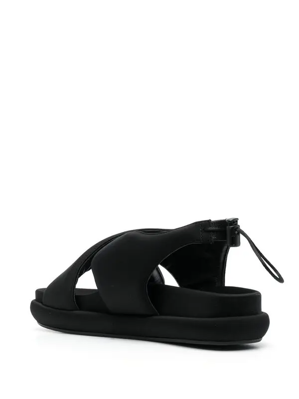 GIABORGHINI 40mm Padded Sandals - Black