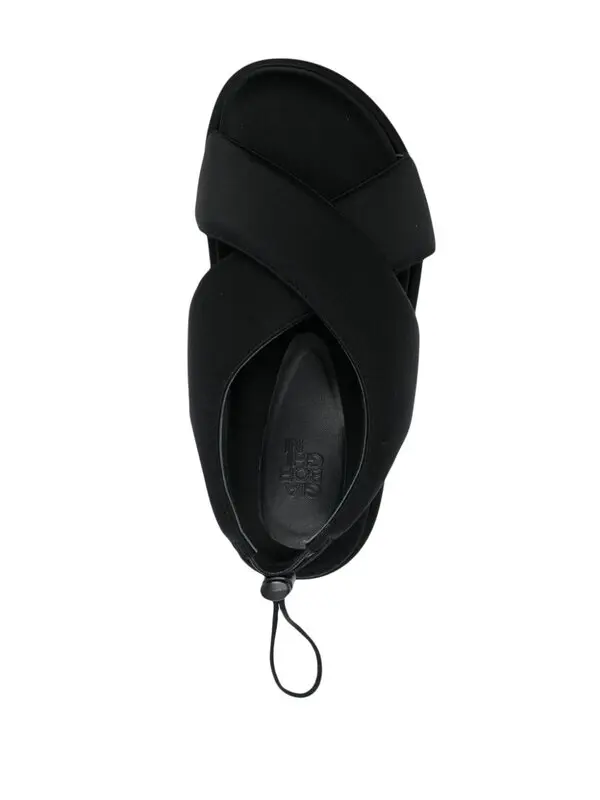 GIABORGHINI 40mm Padded Sandals - Black