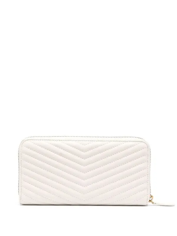 Pinko Logo-plaque Long Quilted Wallet