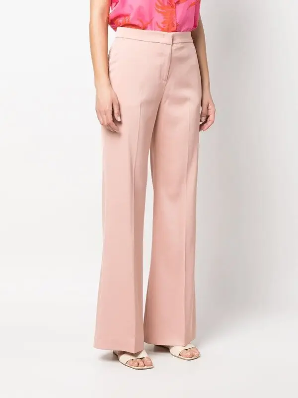 Pinko Flared Tailored Trousers - Pink