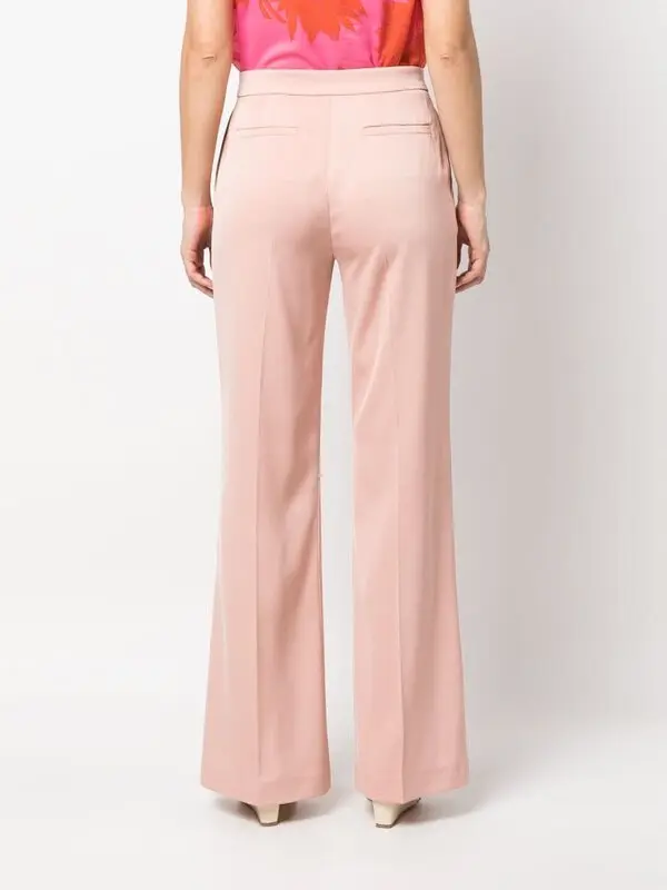 Pinko Flared Tailored Trousers - Pink