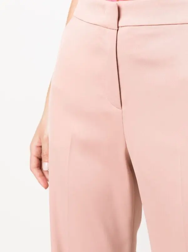 Pinko Flared Tailored Trousers - Pink