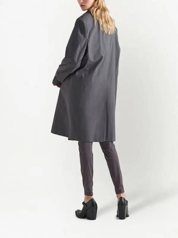 Prada Single-breasted Cotton Coat