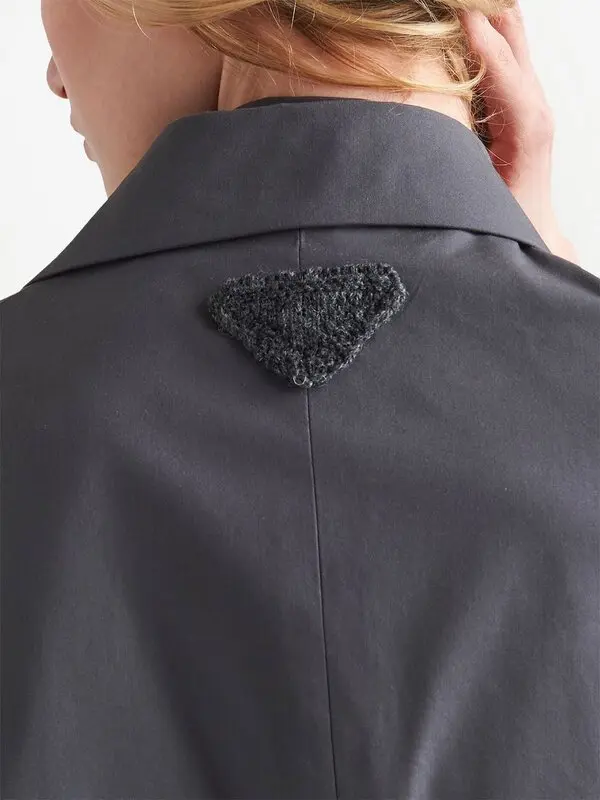 Prada Single-breasted Cotton Coat