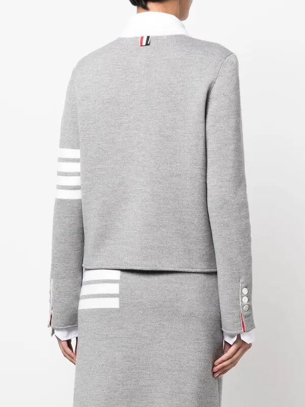 Thom Browne 4-bar Stripe Cardigan