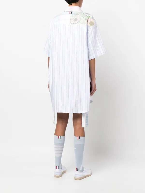 Thom Browne Floral-print Shirtdress