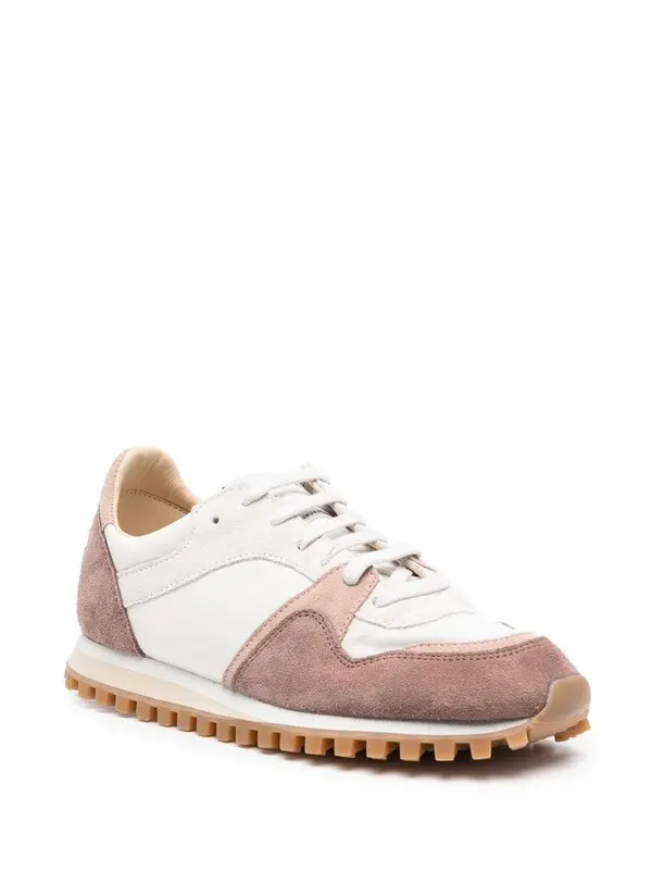 SPALWART Panelled Low-top Sneakers - Brown