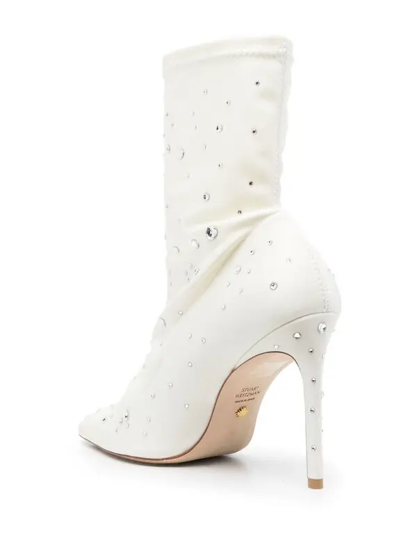 STUART WEITZMAN 110mm Crystal-embellished Boots