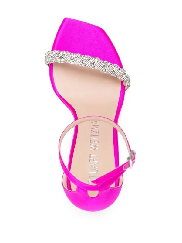 STUART WEITZMAN 107mm Crystal-embellished Sandals