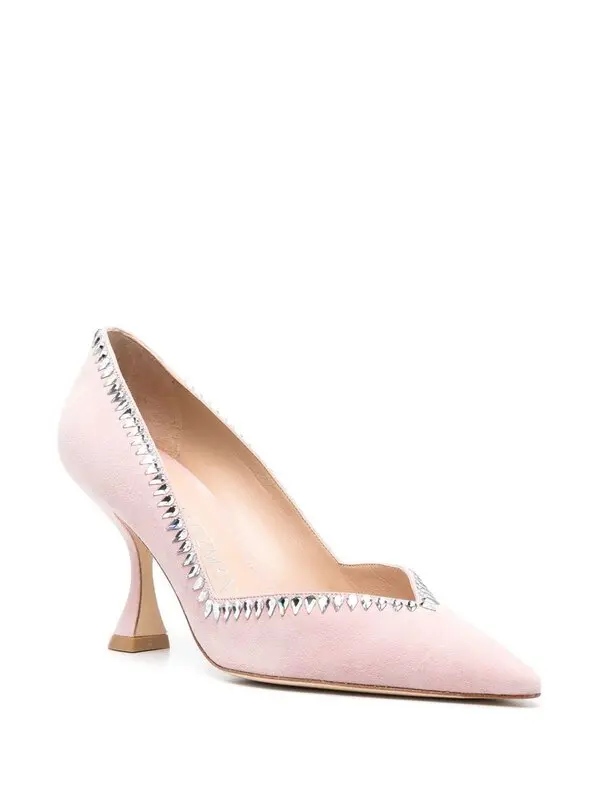 STUART WEITZMAN 70mm Crystal-embellished Pumps