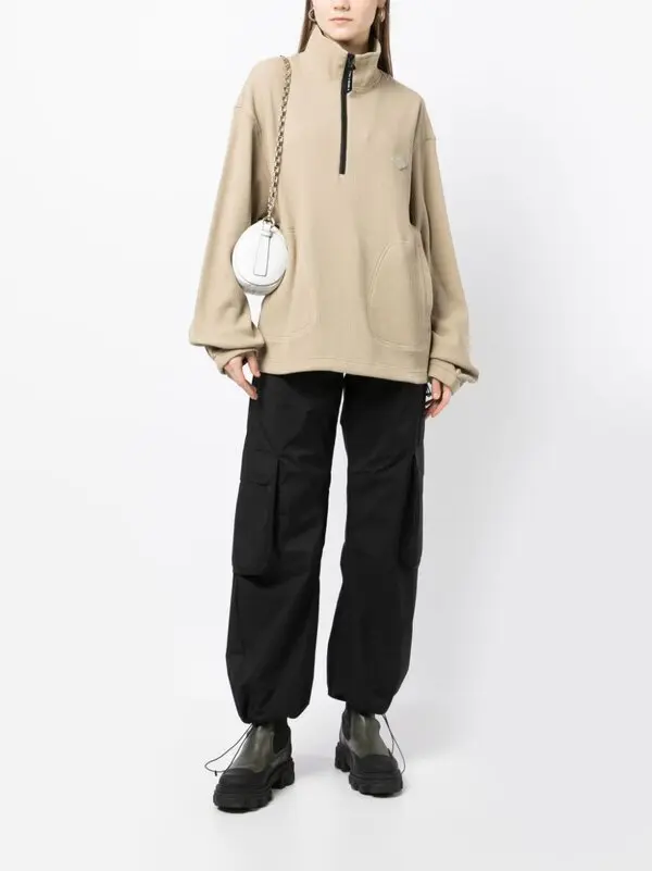 SPOONYARD Waffle-effect Polo-shirt - Brown