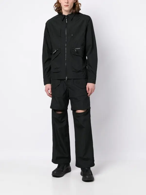 SPOONYARD Straight-leg Detachable Trousers - Black