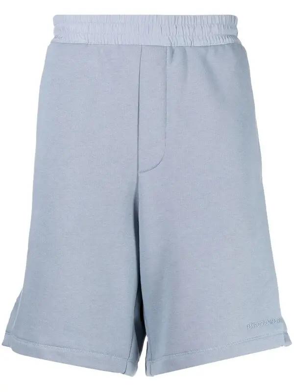 Emporio Armani Elasticated-waist Bermuda Shorts