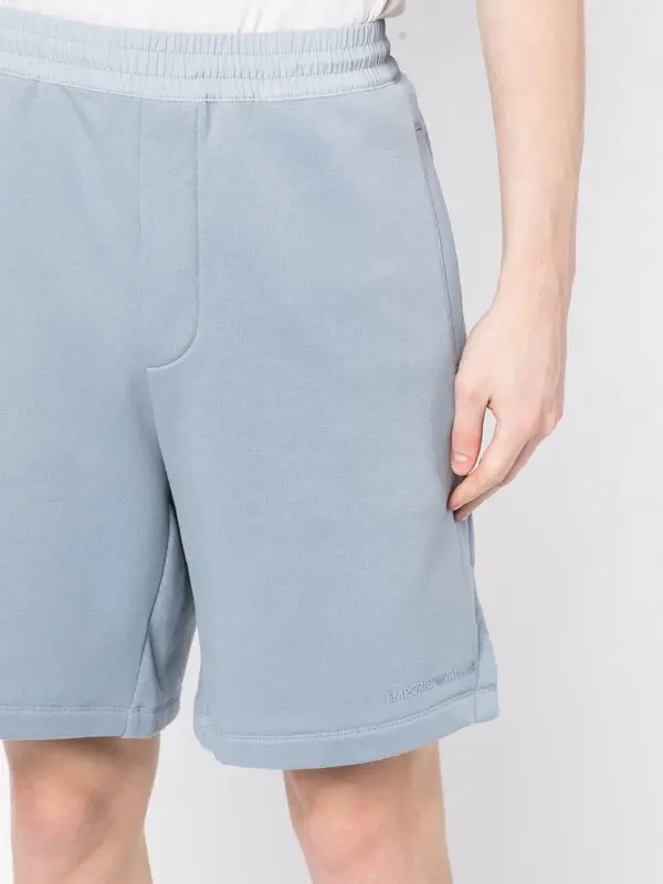 Emporio Armani Elasticated-waist Bermuda Shorts