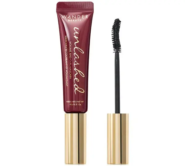 WANDER BEAUTY Unlashed Volume & Curl Mascara - Tarmac